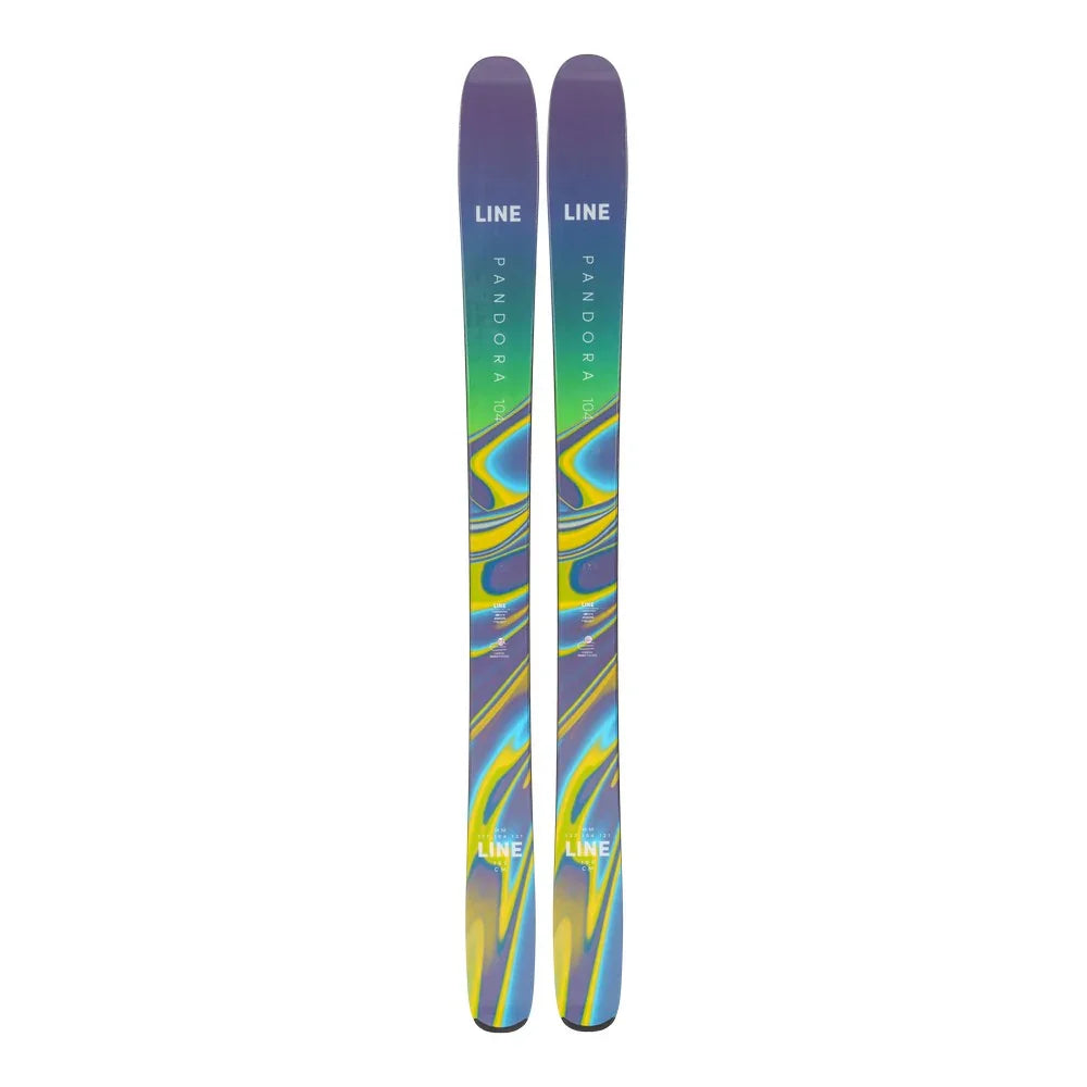 Skis alpins Line Pandora 104 (femmes) – La Cordée